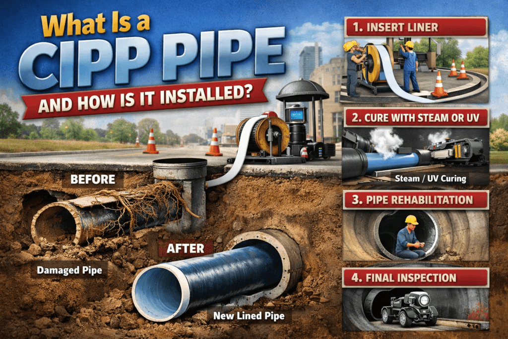CIPP Pipe Explained: Installation Process Guide